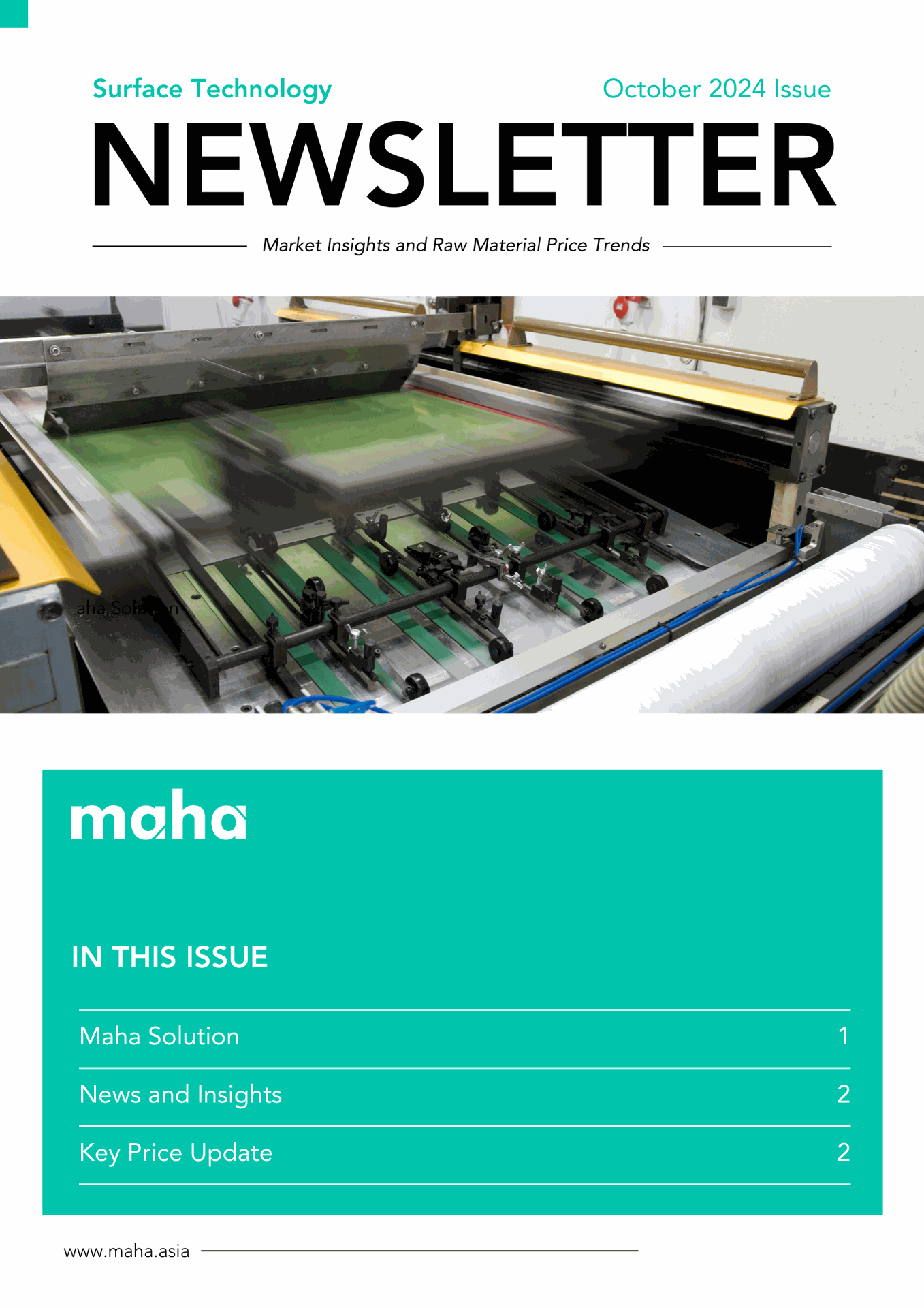 Surface Technology August 2024 Newsletter